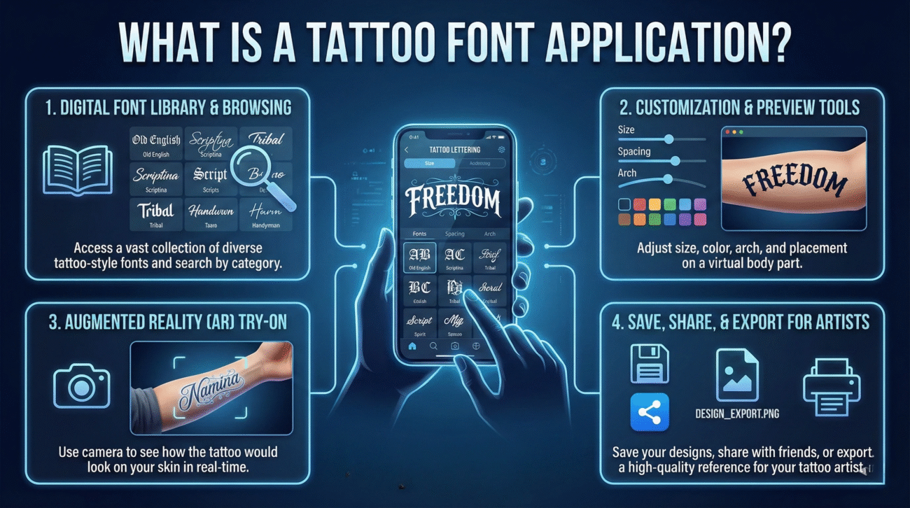 Tattoo Font Application - ITech Solutions | Mobile App Development | Web Development | Android ...